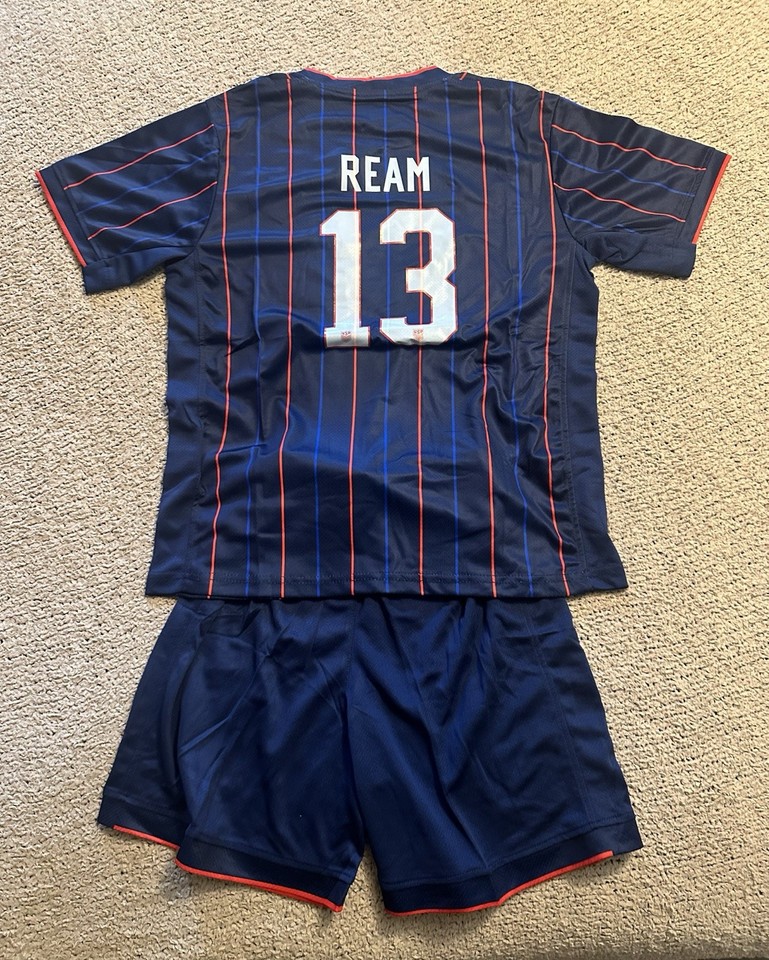 Ream USA National Team Soccer Jersey Kit #13 Size 26 For Ages 8-9 | eBay