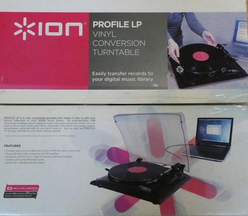 ION Profile LP Vinyl Conversion Turntable | eBay UK