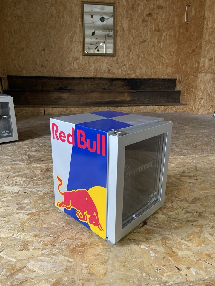 Red Bull Mini Fridge/Cooler Good Working Condition H42cm x W34.5cm x ...