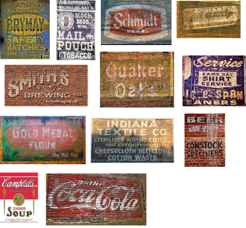 ho scale building decals series 4 | eBay