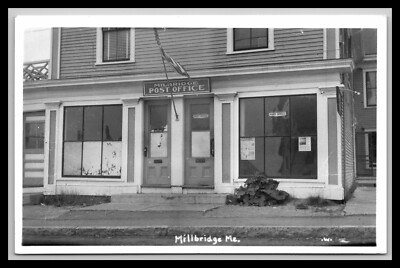 RPPC Maine Milbridge Post Office - Milbridge, ME | eBay