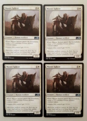 [4x] Master Splicer Core 2020 M20 MTG Magic The Gathering NM Playset | eBay