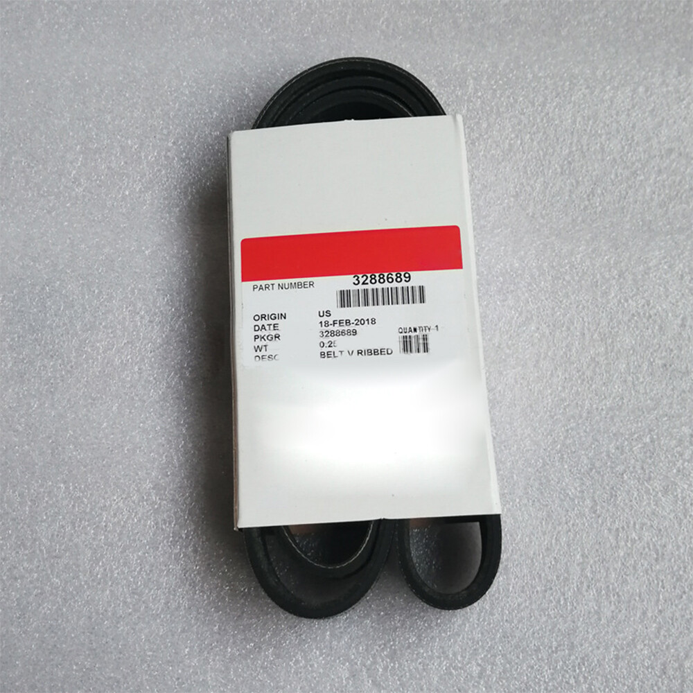 3288689 3938693 3290040 V Ribbed Fan Belt For Cummins QSB ISB 6BT 5.9 ...