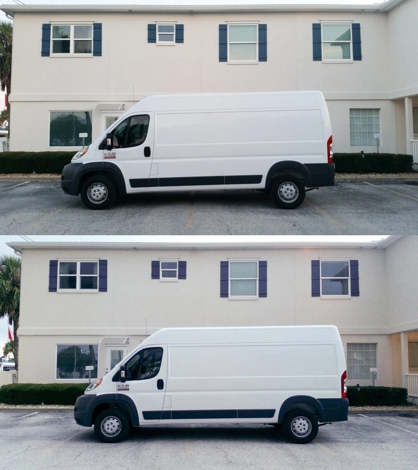 RAM ProMaster 1500 2500 3500 1.5" Lift Kit 40mm Strut Spacers Body ...