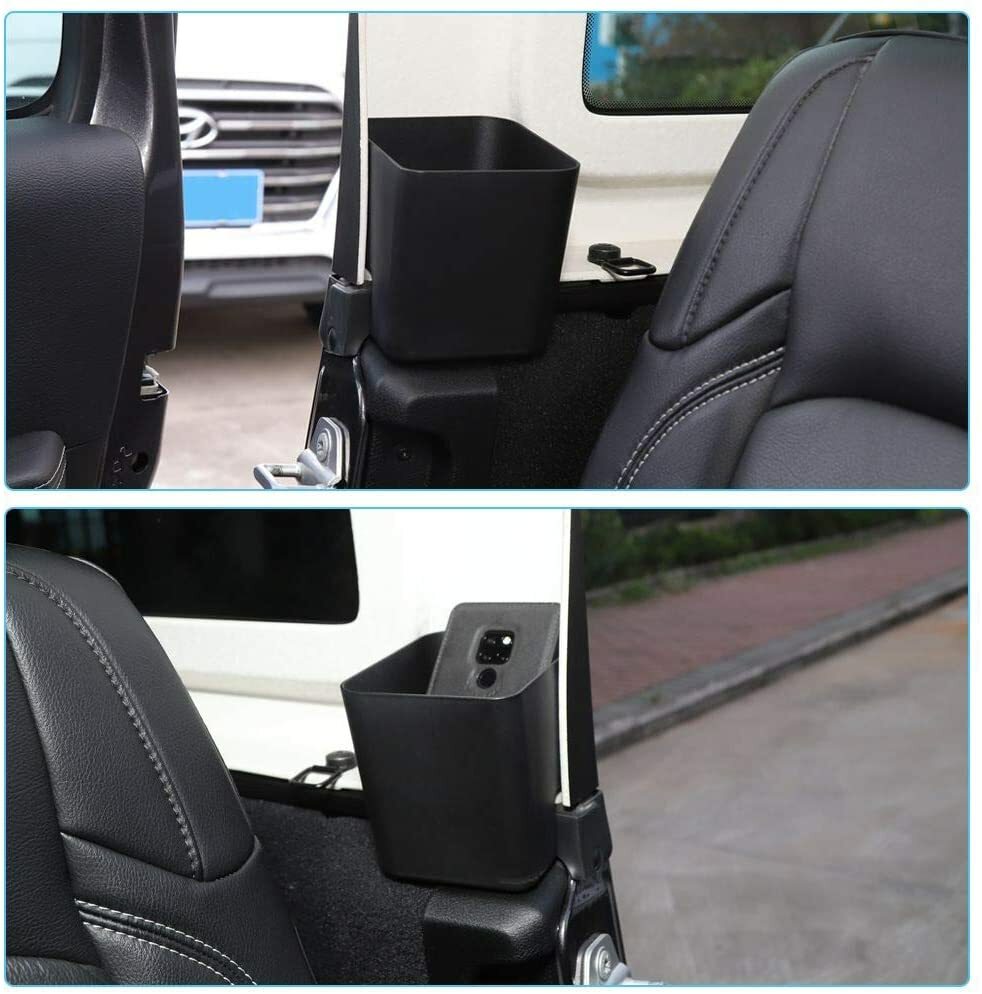 2x Auto Rear Seat Storage Box Organizer Tray fit for 2018+ Jeep ...