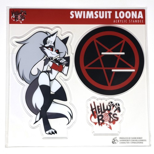 Helluva Boss Swimsuit Loona Limited Edition Acrylic Stand Standee ...