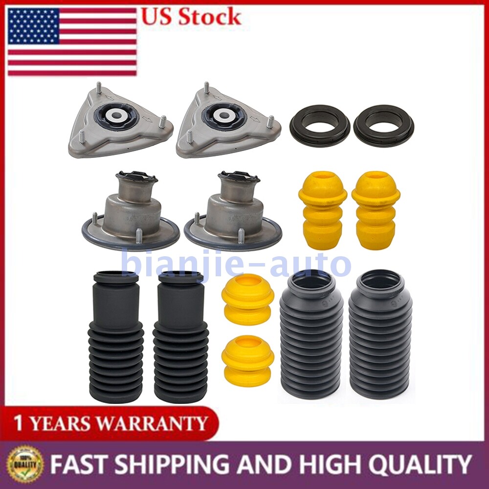 14pcs Front & Rear Strut Mounts Bearing Mounting Kit For Porsche 986 ...