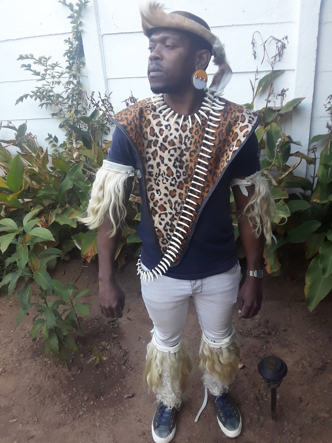 5 in 1 Amashoba Cow Tail Umqhele Mbata Shaka Zulu ceremony wedding ...
