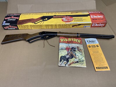 Vintage Daisy Red Ryder BB Gun Box Paper Work w/Red Ryder Comic Book | eBay