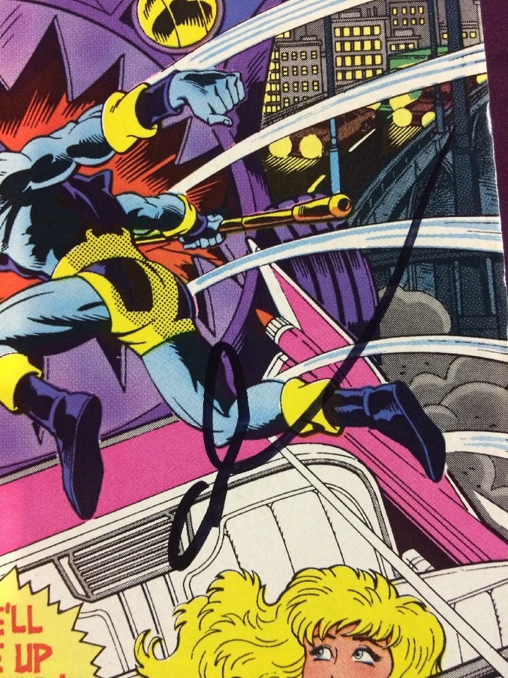 blue devil #21 signed by gary cohn rare dc comics comic book cool ...