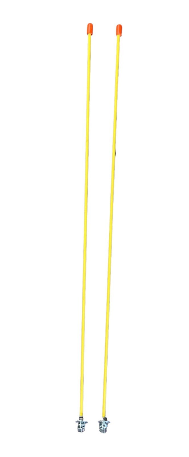 JLP 3.5 Ft Tall 1/4 In Snow Plow Marker Yellow Set Guides Edge Markers ...