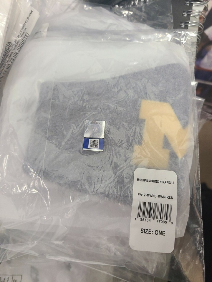 NCAA Michigan Wolverines Adult Face Covering Mask 3 Pack Washable Brand ...