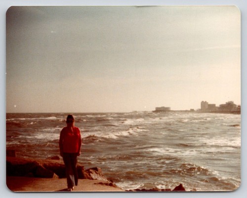 Photograph 1978 Galveston TX Vintage 70's Photo Found Picture Ocean ...