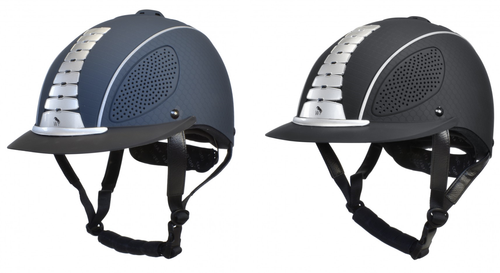 Whitaker Horizon Peaked Riding Helmet Carbon Vented SEI ASTM F1163-15 ...