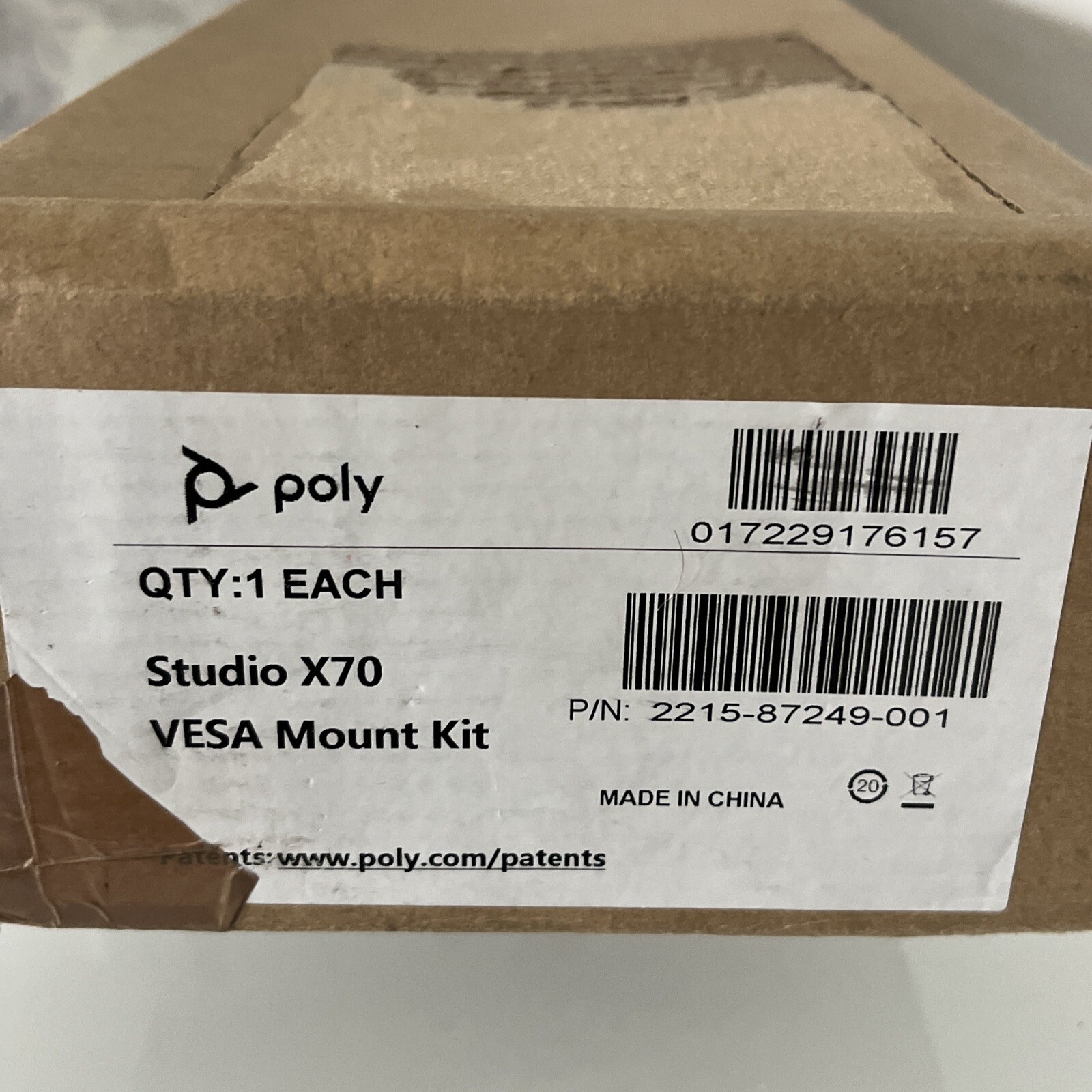 Poly Studio X70 Bracket. Studio X70 Mounting Kit 2215-87249-001 | eBay