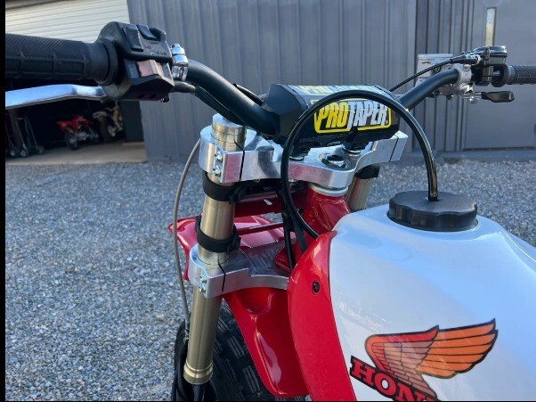 83-85 Honda ATC200X BVC Invert Triple Clamp / Hub / Front Axle Front ...