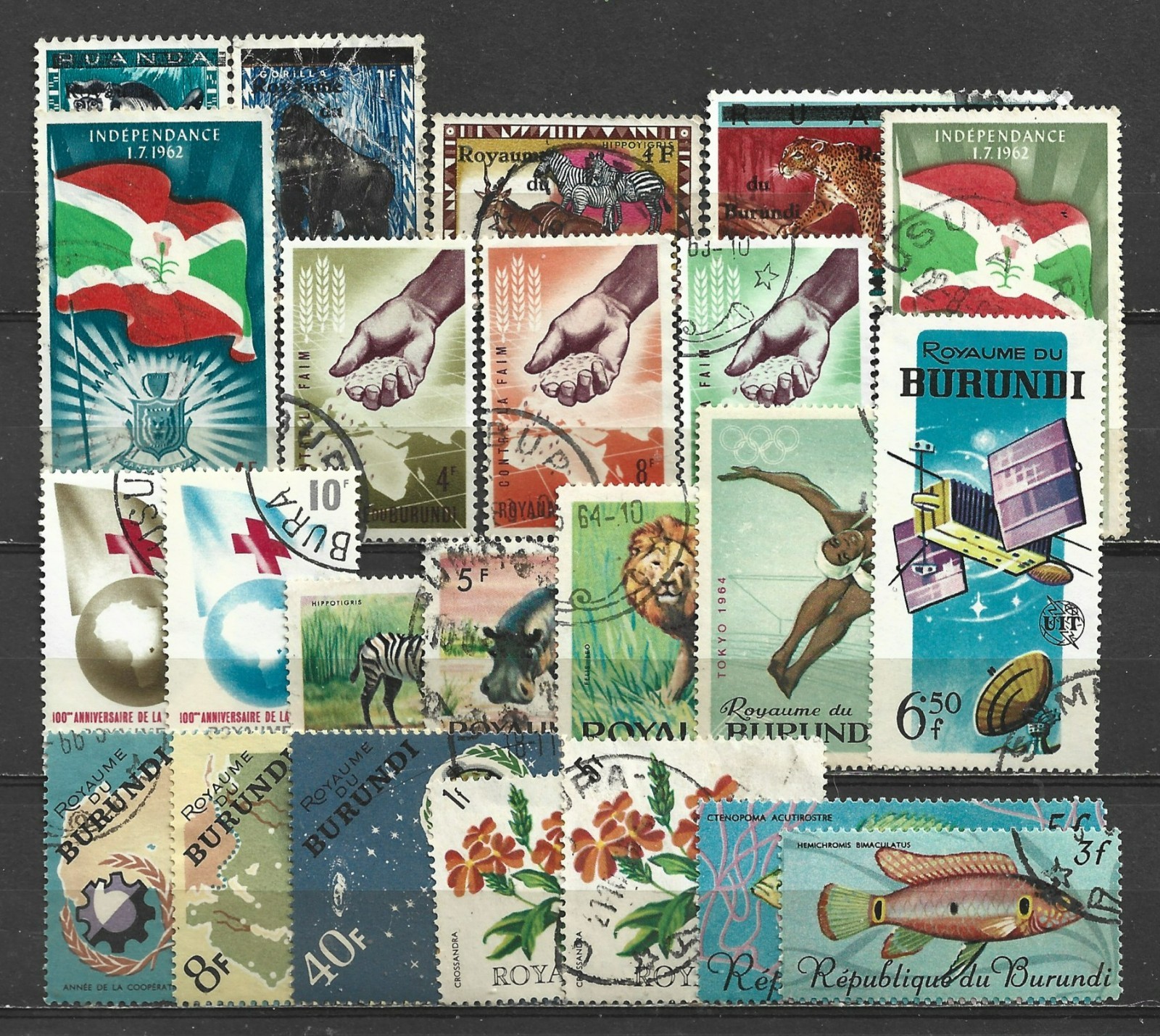 BURUNDI, 23 VARIOUS, USED | eBay