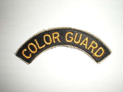 US ROTC COLOR GUARD TAB PATCH | eBay