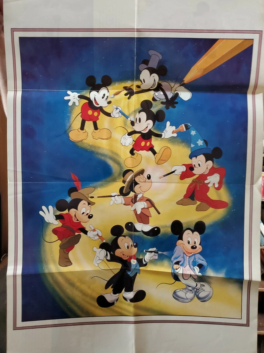 Happy Birthday Mickey Mouse Poster