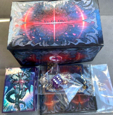Yugioh Chaos Ruler Secret Utility Sleeve & Storage & Dice & Case ...