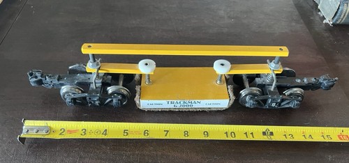 Trackman G-2000 Garden Scale Train Car Track Cleaner | eBay