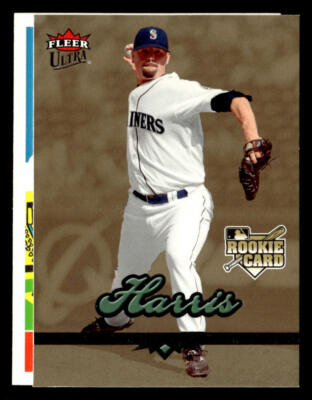 2006 Ultra #196 Jeff Harris Gold Medallion Card Seattle Mariners | eBay