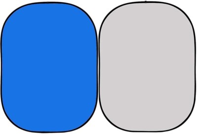 Portable Blue Gray Chroma Key Background Photography chromakey Backdrop ...