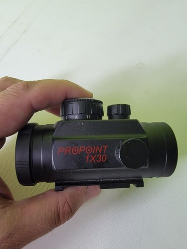 Tasco ProPoint 1x30 5 Red Dot - Black Sight Scope 46162000649 | eBay