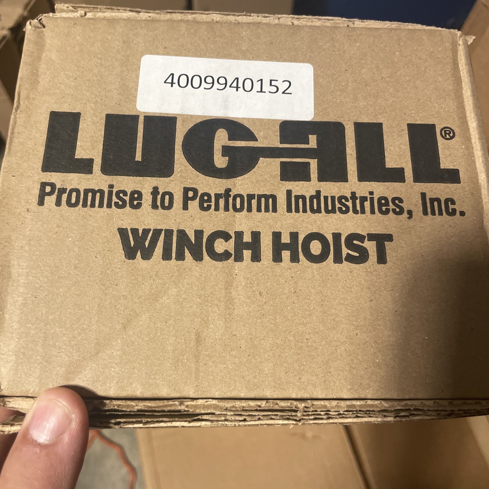 LUG-ALL 4000-20 4000lb Cable Hoist for sale online | eBay