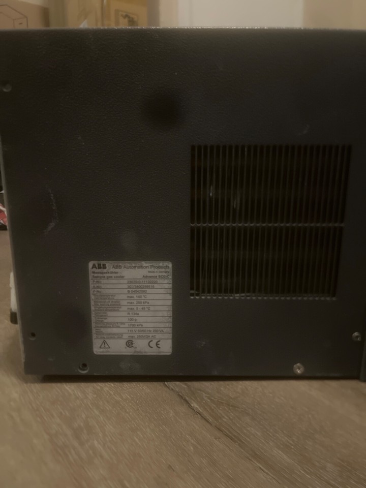 ABB Advance SCC-C Sample Gas Cooler | eBay