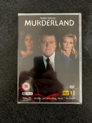 MURDERLAND 2 DISC DRAMA DVD ROBBIE COLTRANE NEW FACTORY SEALED UK ...