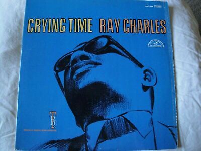 RAY CHARLES CRYING TIME VINYL LP 1966 ABC-PARAMOUNT LET'S GO GET STONED ...