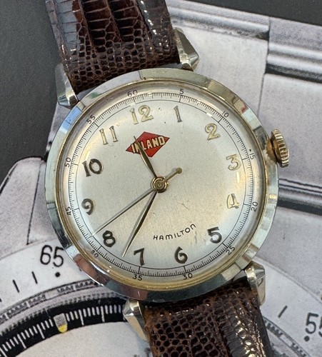 Vintage Hamilton 10K Gold Filled Inland Steel Watch 735 18J 1960 ...