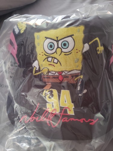 NEW Black Supreme®/SpongeBob SquarePants Jeff Hamilton Mesh Back 6 ...