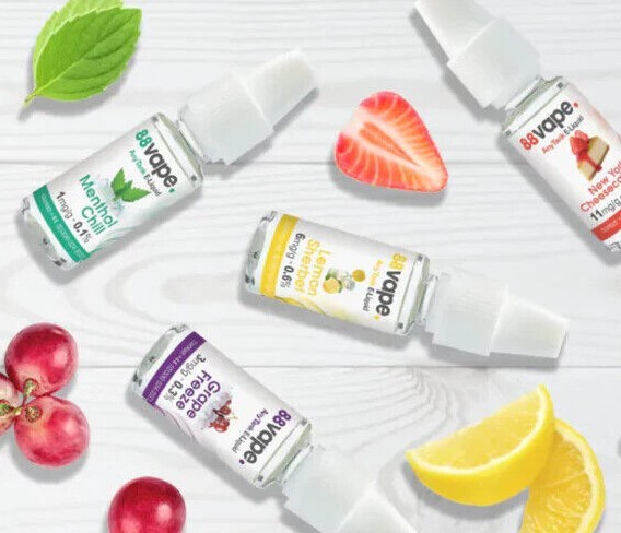 88 Vape E Liquid 10ml Vape Juice 50VG/50PG All Strengths | 5, 10 & 20 ...