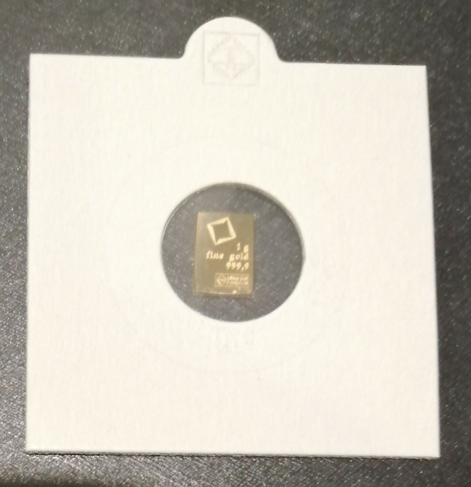 1 Gram Gold Bar - 999.9 Fine Bullion - Pure 24ct Gold Bar - Valcambi ...