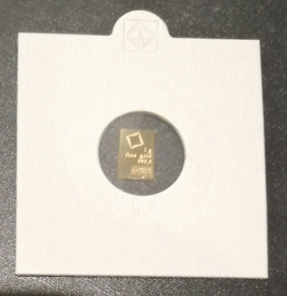 6 Gram Gold Bar - 999.9 Fine Bullion - Pure 24ct Gold Bar - Snap ...