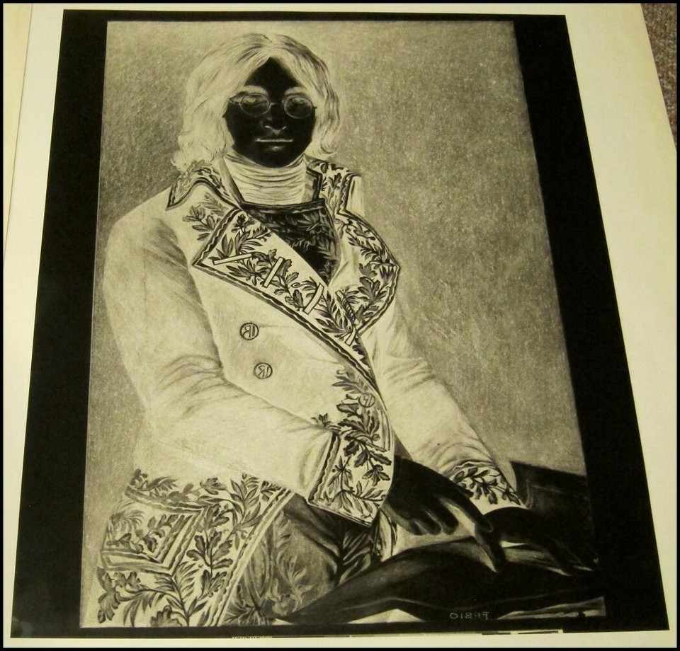 1969 Original Negatives John Lennon Poster Renaissance Sir John RARE ...