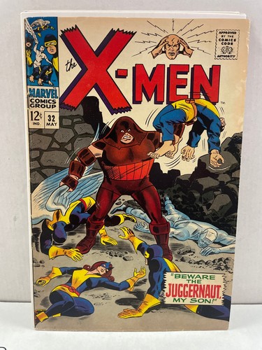 Marvel Comics THE X-MEN #32 (1967 MARVEL SILVER AGE KEY COMIC BEAUTY ...