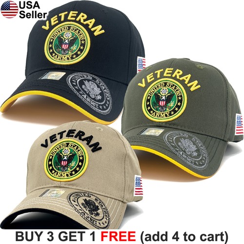 US Army Logo Cap U.S. Hat USA Military Strong Patriot United States ...