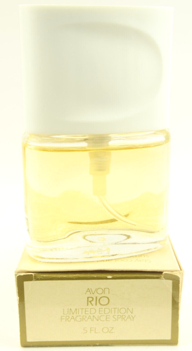 1989 New Vintage RIO Limited Edition Cologne Spray NOS Avon Perfume NIB ...