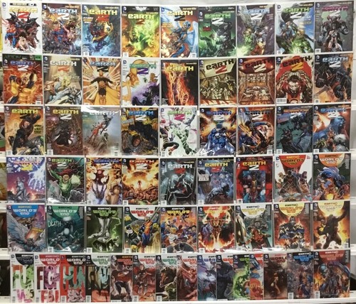 DC Comics Earth 2 / Earth 2 Worlds End Sets - Earth 2 Missing 15.1,15.2 ...