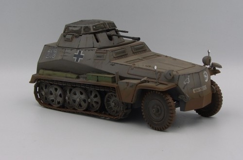 1/30 WW2 German Half Track Sd Kfz 250/9 Grey version G068 by Eagle ...