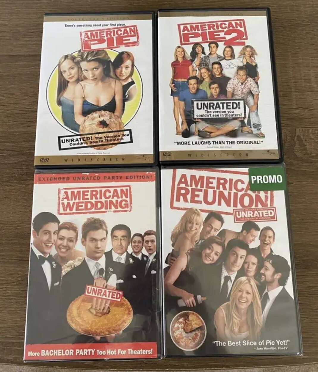 AMERICAN PIE DVD SET OF 4 | eBay