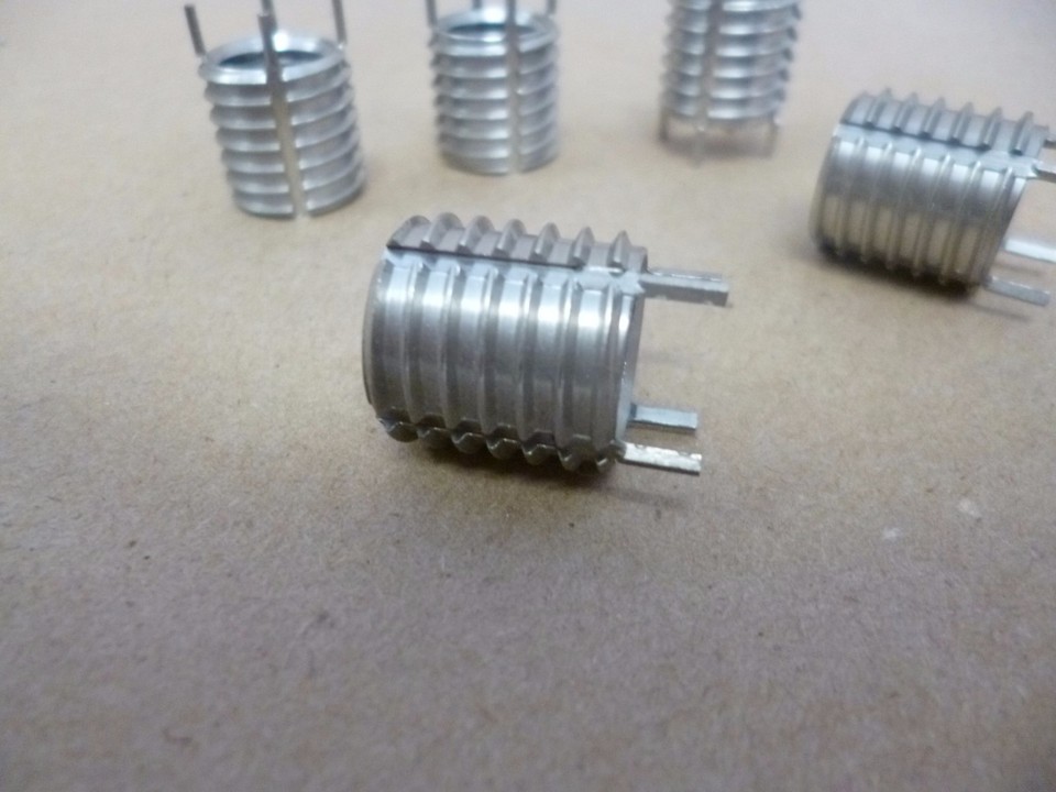 3/8-16 STAINLESS STEEL KEY LOCKING THREADED INSERT ( 5Pk ) 9/16-12 EXT ...