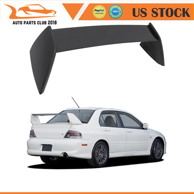Fits 2003-2007 Evolution EVO 7 8 9 Matte Black Wing Spoiler JDM | eBay