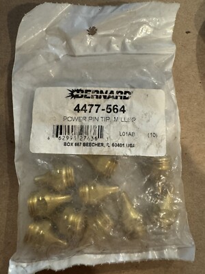 Bernard 4477-564 Power Pin Tip Miller 10/bag New | eBay