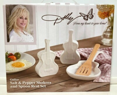 Dolly Parton From My Heart To Your Home Guitar Salt & Pepper, Spoon ...
