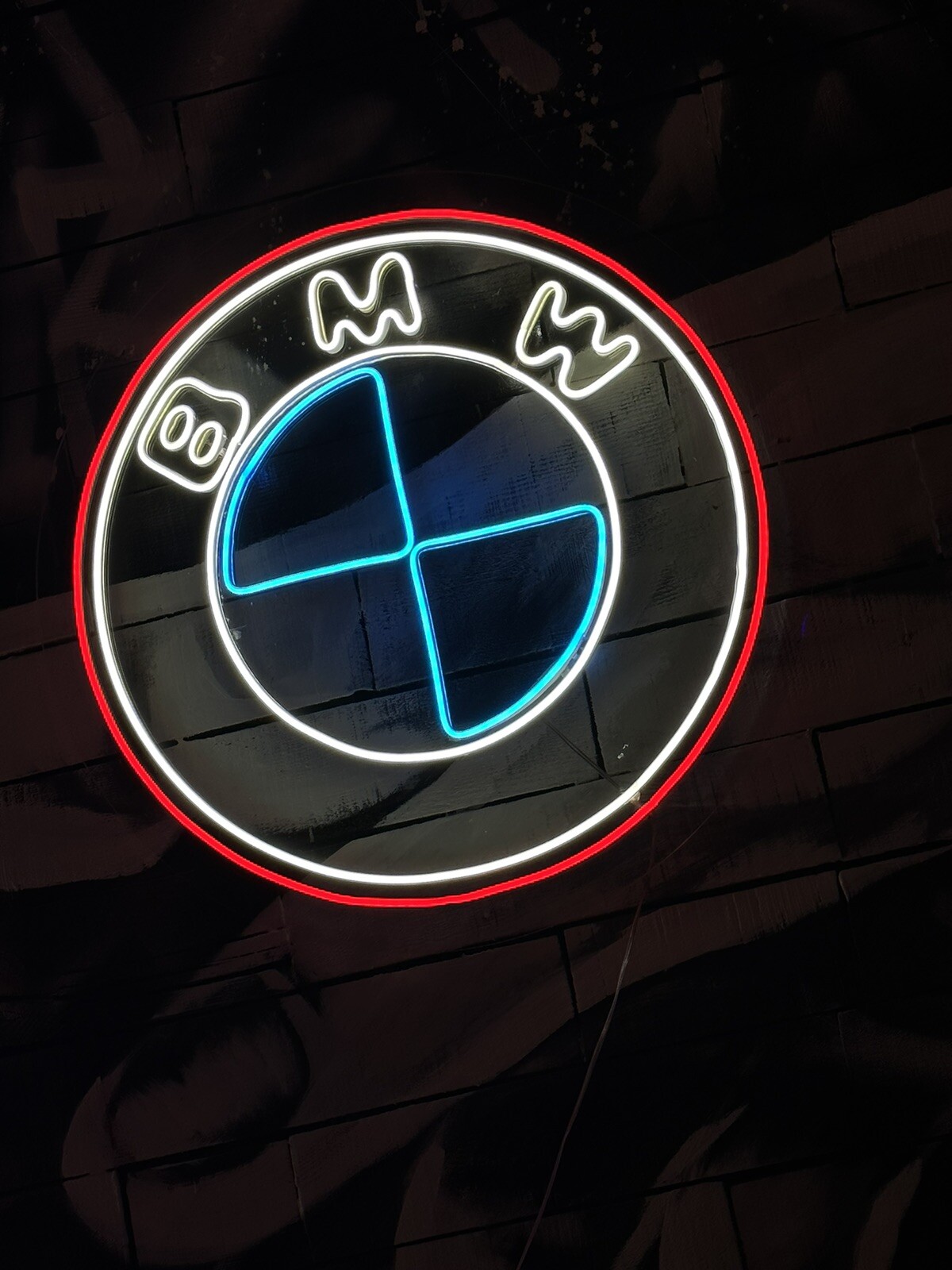 BMW Neon Sign Garage Decor Sign Car Logo Led Sign Gifts for Boyfriends ...