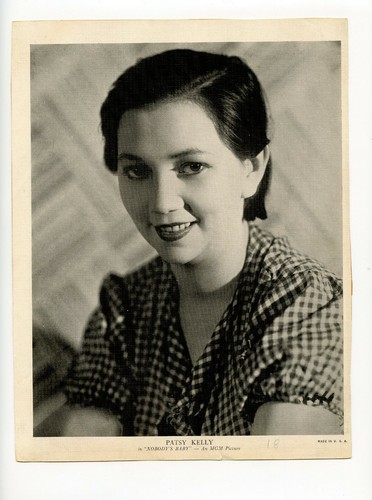 8 x 10 Photogravure Character Actress Patsy Kelly | eBay